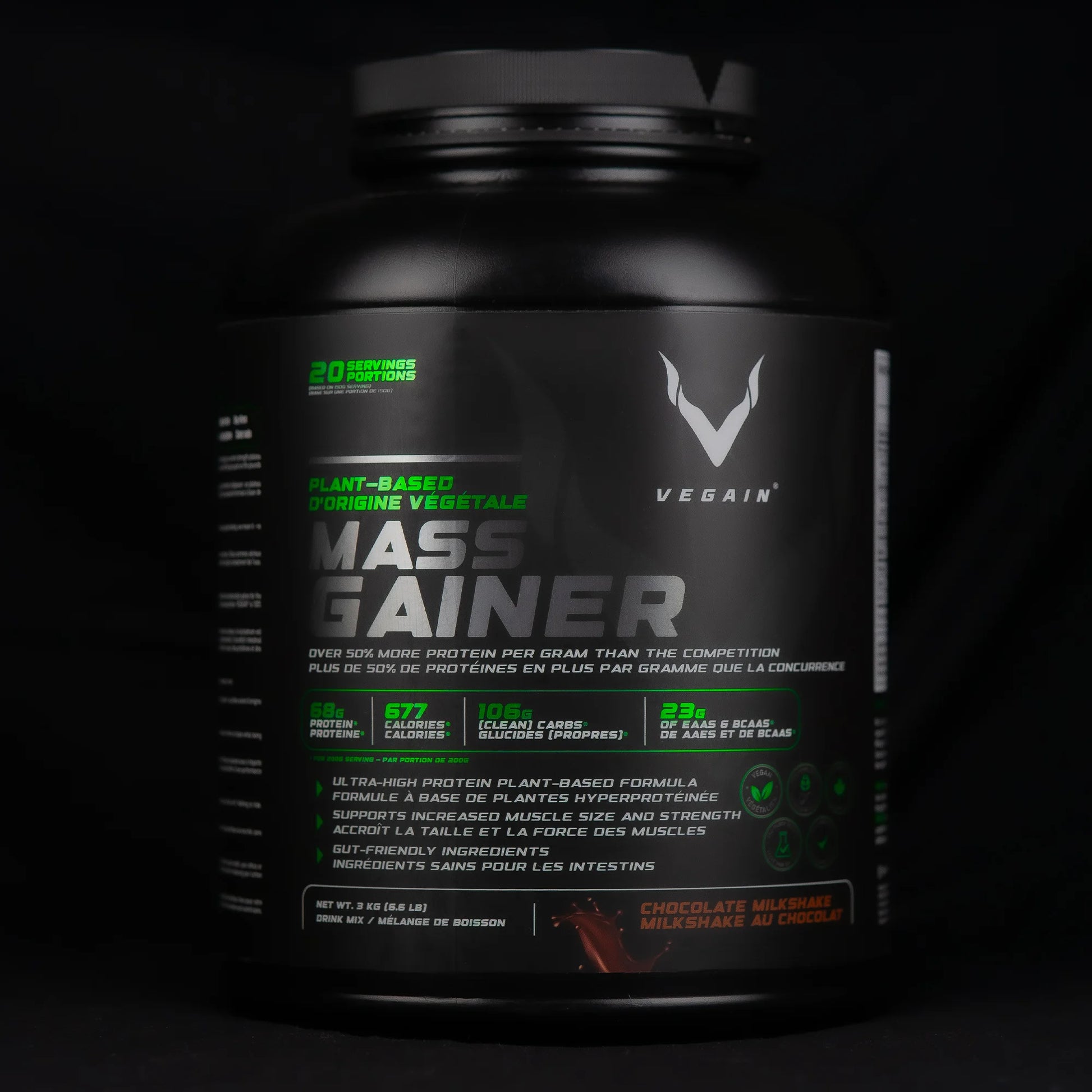 Plant Based Mass Gainer And Protein Powder No Bull No Sht Vegain®